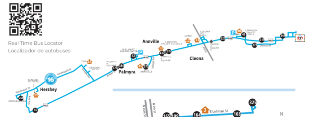 Bus Routes in Lebanon County - Lebanon Transit | Public Transportation ...