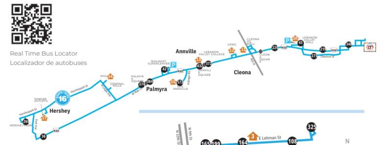 Bus Routes in Lebanon County - Lebanon Transit | Public Transportation ...
